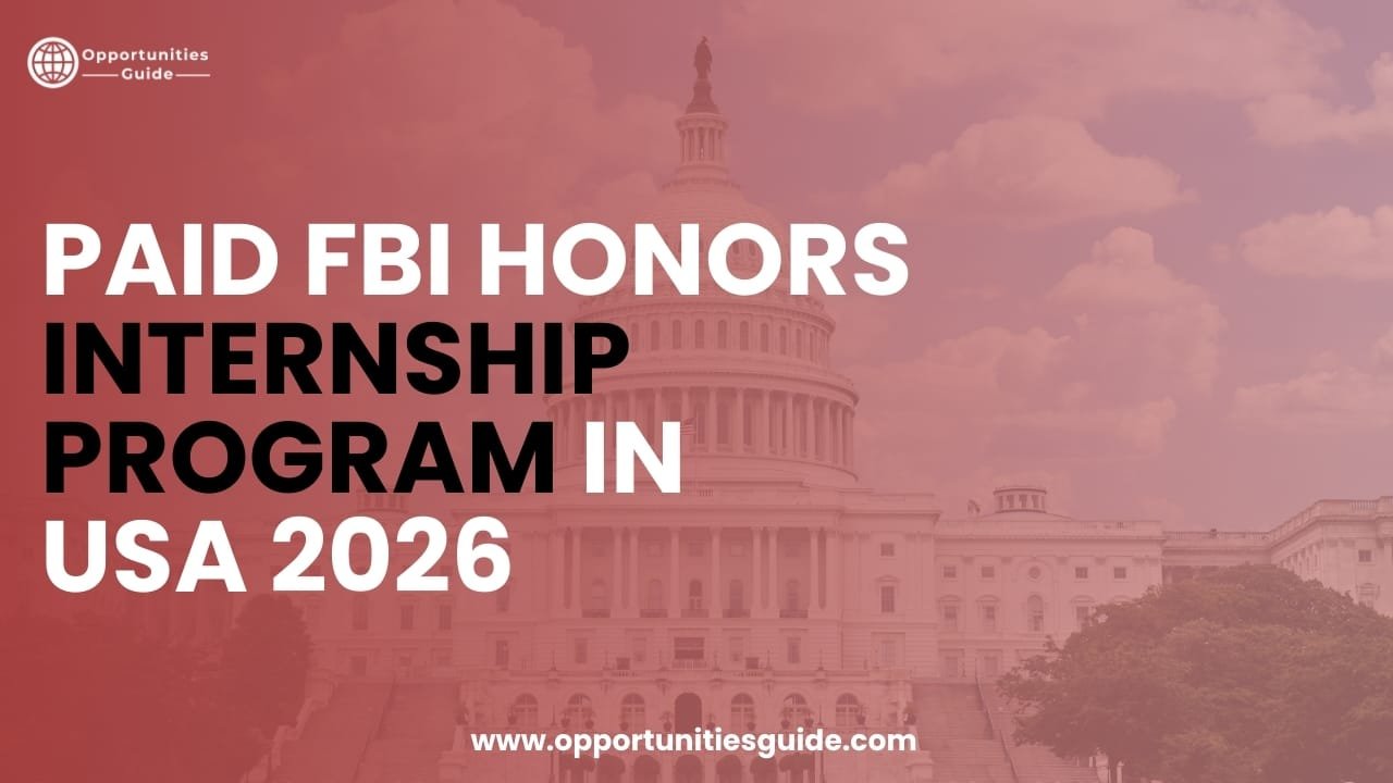 Paid FBI Honors Internship Program in USA 2026